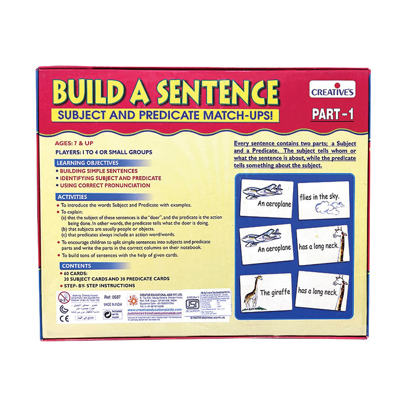 Build a Sentence Part 1 | Your Capability Store