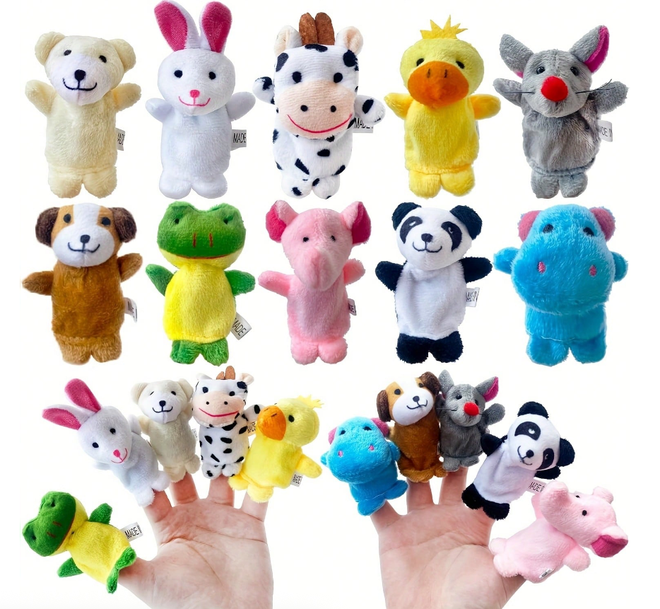 10 Piece Animal Puppet Set | Your Capability Store